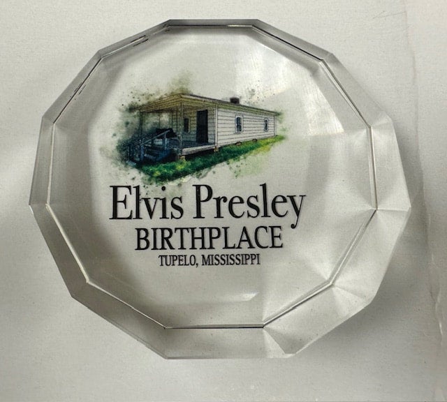 Elvis BP Paperweight | Elvis Presley Memorial Foundation